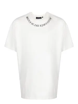 MOSTLY HEARD RARELY SEEN Logo-print Cotton T-shirt - White