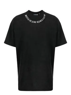 MOSTLY HEARD RARELY SEEN Logo-print Cotton T-shirt - Black