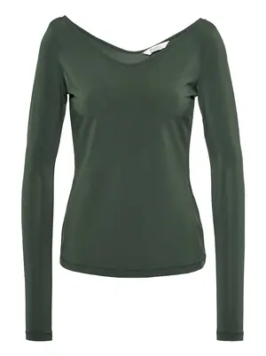 MAX MARA Max Mara Ragazza Jersey Crêpe Top