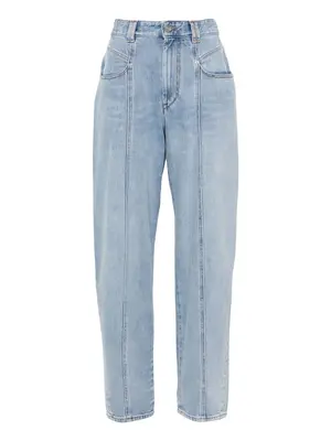 Isabel Marant Vetan Wide-leg Jeans - Blue