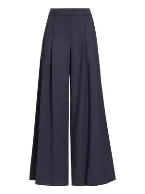 TWP New Didi Wool Wide-leg Pants - Indigo