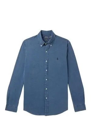 Polo Ralph Lauren Cotton-seersucker Shirt - Blue