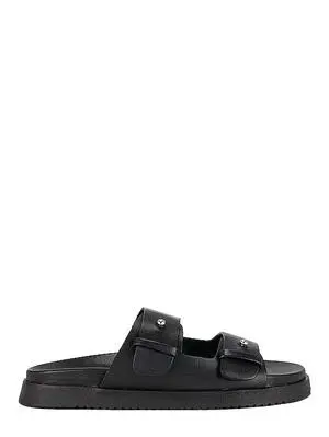 Steve Madden Mariel Sandals - Black Leather