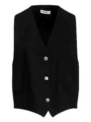 Sandro Tailored Vest - Black