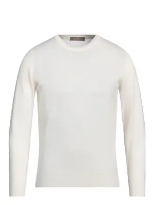 CRUCIANI Light Wool Sweater - White
