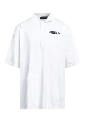 Dsquared2 Polo Shirt Size Cotton - White