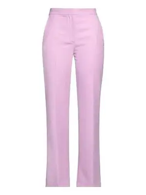 Maje Tapered High-waisted Pants - Purple