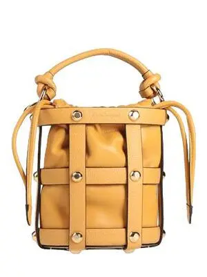 FERRAGAMO F. Cage Small Handbag - Yellow