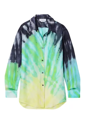 Gabriela Hearst Ferrara Tie-dyed Shirt - Multi