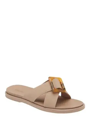 Olukai La'i Slide Sandal - Taupe/taupe