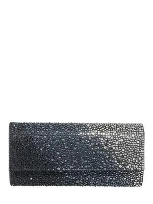 Judith Leiber Perry Ombre Crystal Flap Clutch - Eobsi