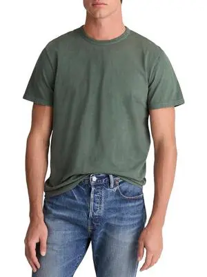 Madewell Allday Garment Dyed Cotton T-shirt - Botanical Green