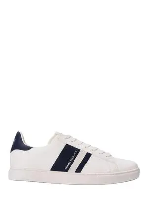 Armani Exchange Ax Lace-up Sneakers - White