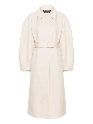 Jacquemus Le Trench Bari Coat - Neutrals