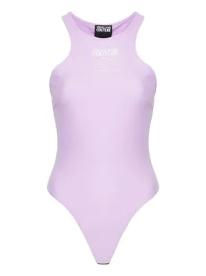 Versace Warranty Logo Bodysuit - Purple