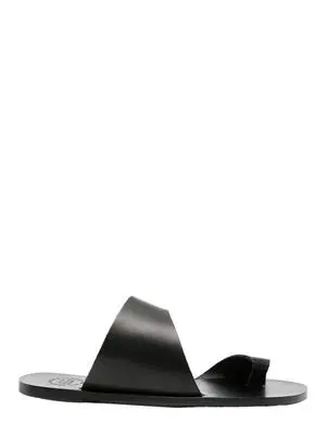 ATP ATELIER Centola Leather Sandals - Black