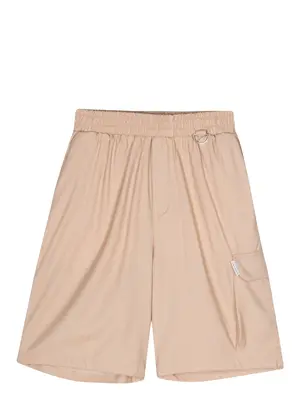 FAMILY FIRST Striped Twill Shorts - Neutrals