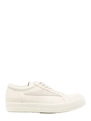 RICK OWENS Lido Vintage Leather Sneakers