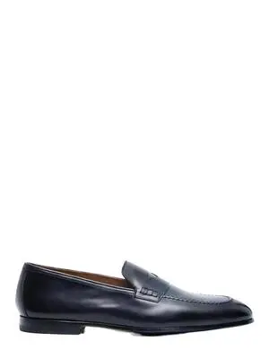 DOUCAL'S Patent Leather Loafers - Blue
