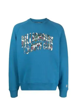 BILLIONAIRE BOYS CLUB Duck Camo Arch-logo Sweatshirt - Blue