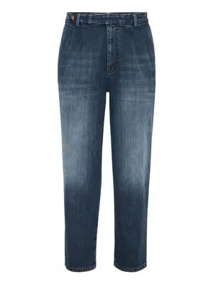 Brunello Cucinelli Straight-leg Jeans - Blue