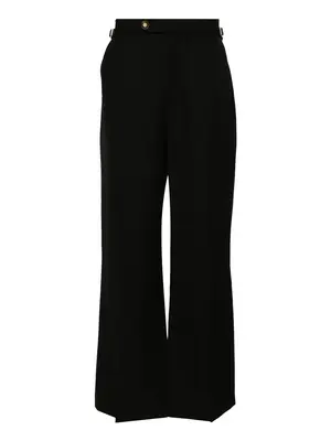 Casablanca Tailored Straight-leg Trousers - Black