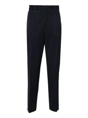 BOSS Tailored Mid-rise Trousers - Blue