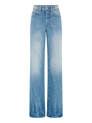 Rabanne 1969 Straight-leg Jeans - Blue