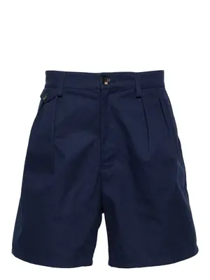 Bally Pleated Bermuda Shorts - Blue