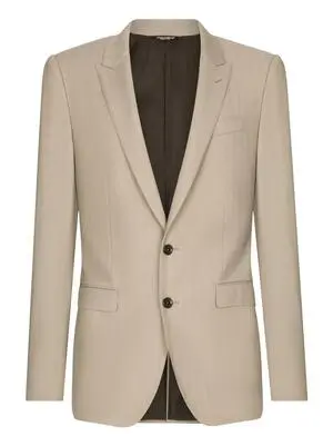 Dolce & Gabbana Tonal-striped Two-piece Suit - Brown