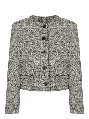 GOLDEN GOOSE DELUXE BRAND Golden Goose Bouclé Cropped Jacket