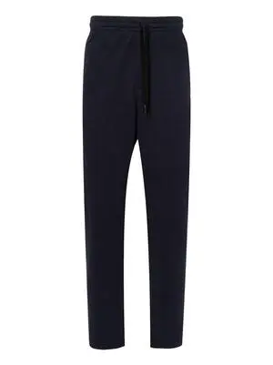 Harris Wharf London Cotton-blend Seersucker Trousers - Blue