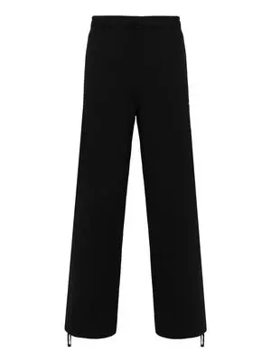 Nike Solo Swoosh Wide-leg Track Pants - Black