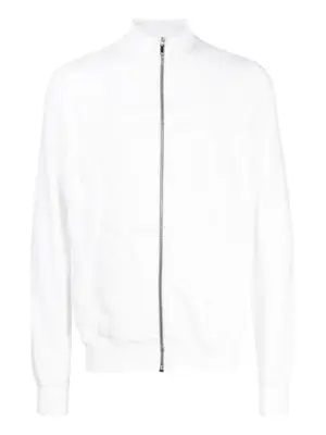 RICK OWENS Rick Owens DRKSHDW Logo-embossed Zip-front Cotton Jacket