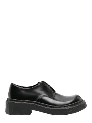 Camper Vámonos Leather Derby Shoes - Black