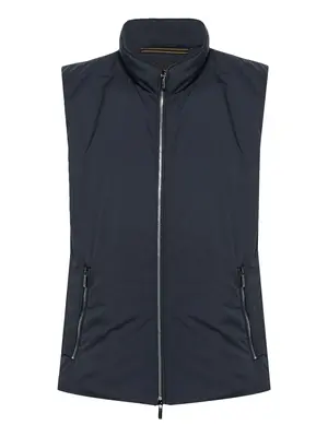 MOORER Senio Padded Gilet - Blue