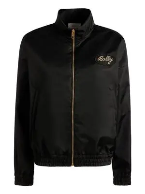 Bally Logo-appliqué Zip-up Jacket - Black