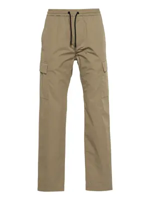 YVES SALOMON Drawstring Cargo Pants - Green