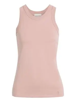 Loulou De Saison Pima Cotton-jersey Tank - Blush