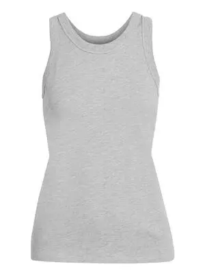 Loulou De Saison Pima Cotton-jersey Tank - Gray