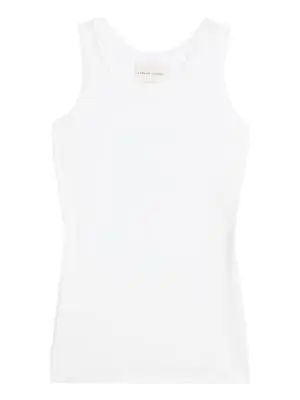 Loulou De Saison Pima Cotton-jersey Tank - White