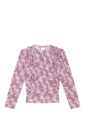 Isabel Marant Étoile Zarga Top Mauve