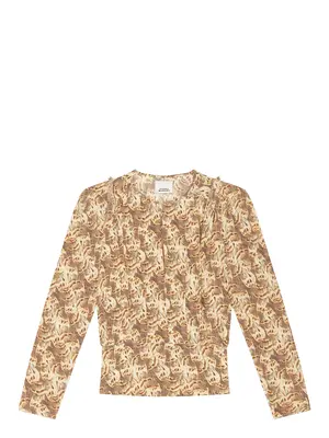 Isabel Marant Étoile Zarga Top Orange