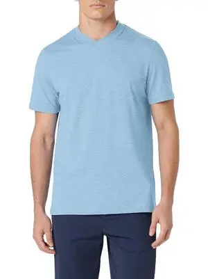 Bugatchi V-neck Performance T-shirt - Sky