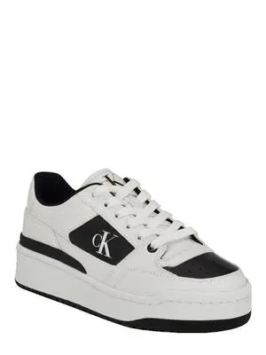 Calvin Klein Calvin Klein Alondra Platform Sneakers White/black