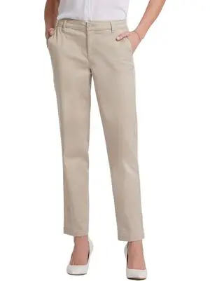 NYDJ NYDJ Sadie Slim Trousers Feather