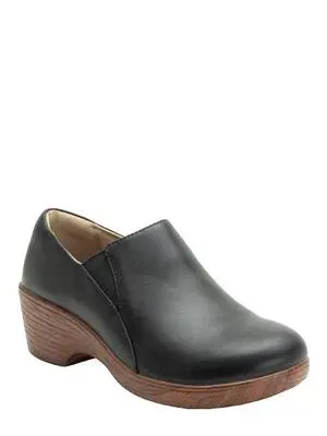 ALEGRIA BY PG LITE Wedge Heel Clogs Coal