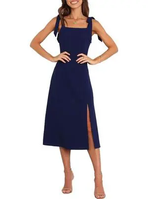 PETAL & PUP Laurel A-line Dress - Navy