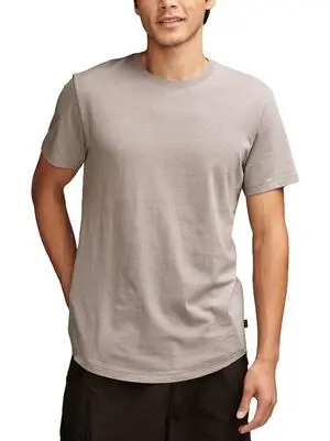 Lucky Brand Crewneck Supima® Cotton T-shirt - Frost Grey