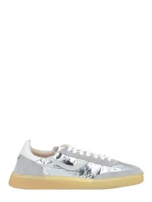 Moma Low-top Leather Sneakers - Silver